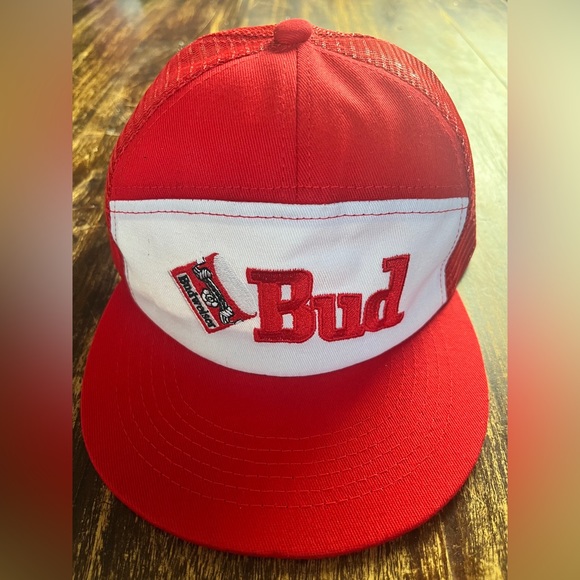 Accessories | Budweiser Snapback Cap 8s Retro Hat Bud Beer New | Poshmark